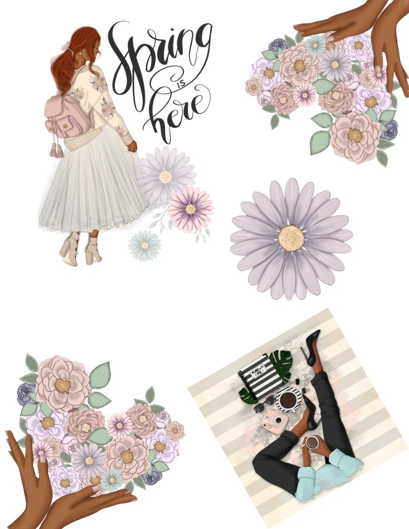 Spring is Here - Digital Art - Clipart - Clipart - Spring Time - Spring ...