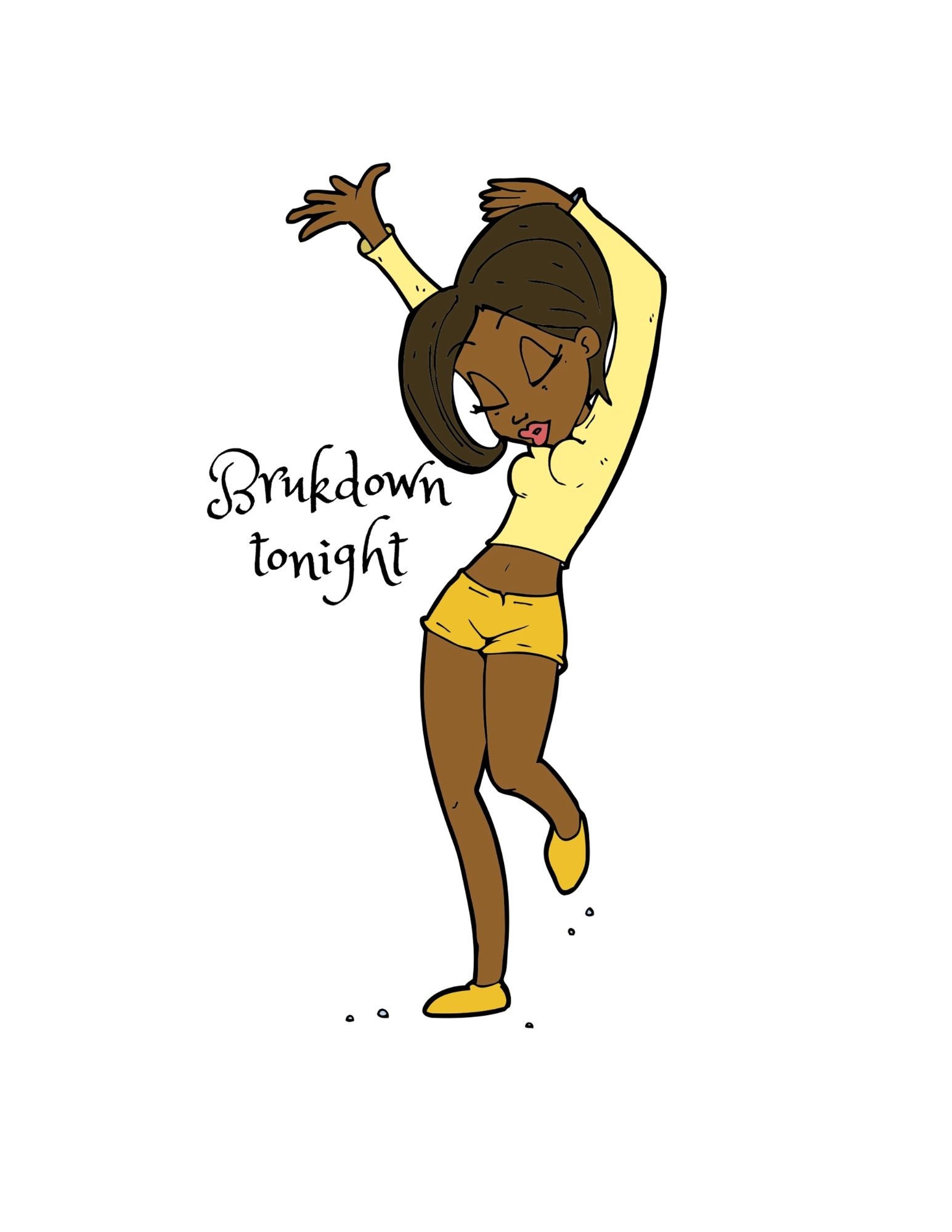 Garifuna Belizean Clipart Ecard - Etsy Canada