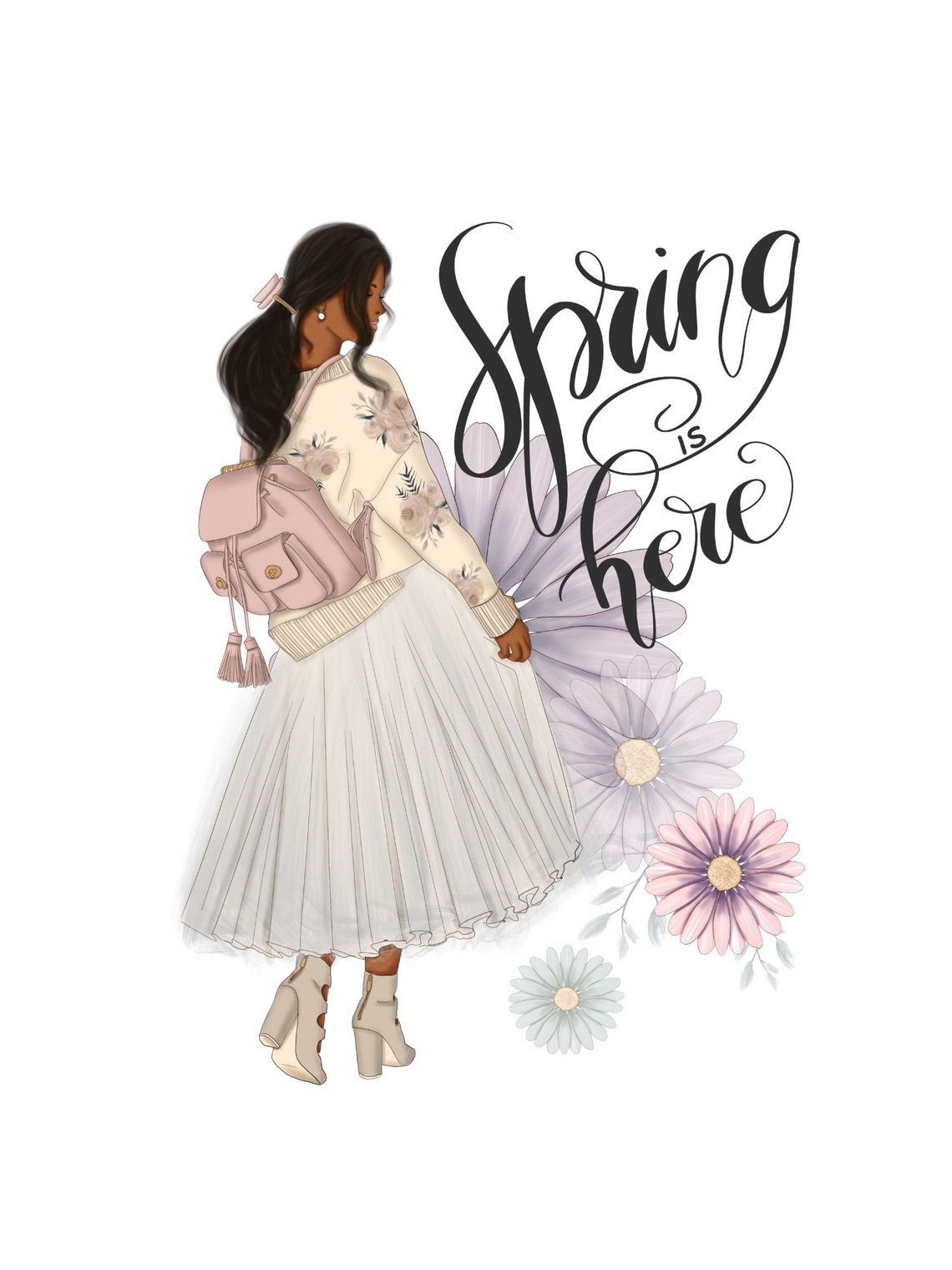 Spring is Here - Digital Art - Clipart - Clipart - Spring Time - Spring ...