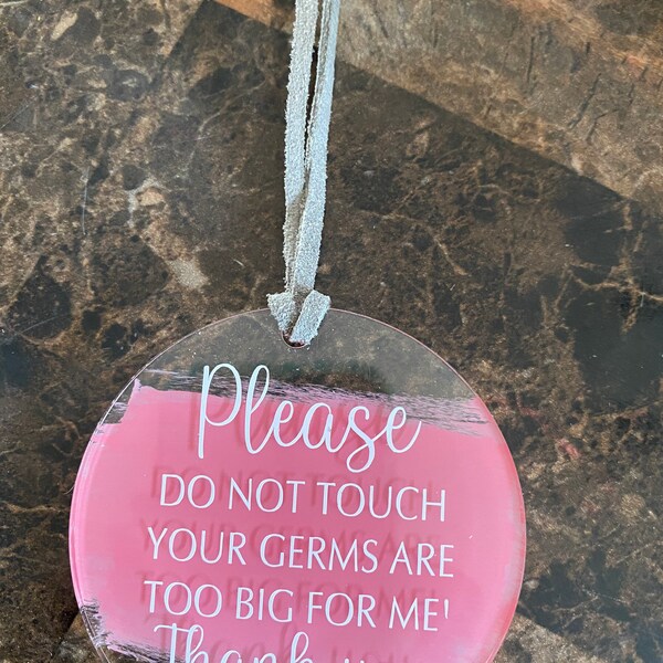 Dont Touch Baby Sign - Etsy