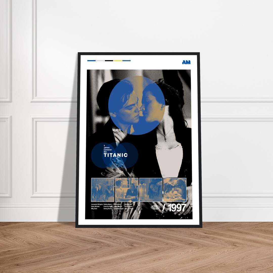 Titanic Movie Print, Titanic Movie Poster, Titanic Wall Decor, Titanic ...