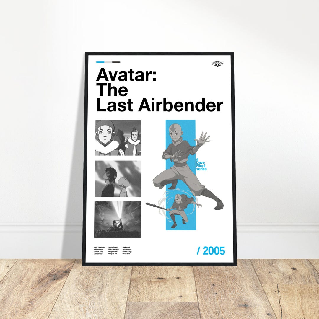 Avatar the Last Airbender Poster, Avatar the Last Airbender TV Poster ...