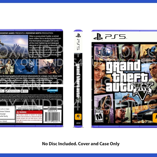 Grand Theft Auto Case - Etsy