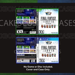 Final Fantasy Remastered - Etsy UK