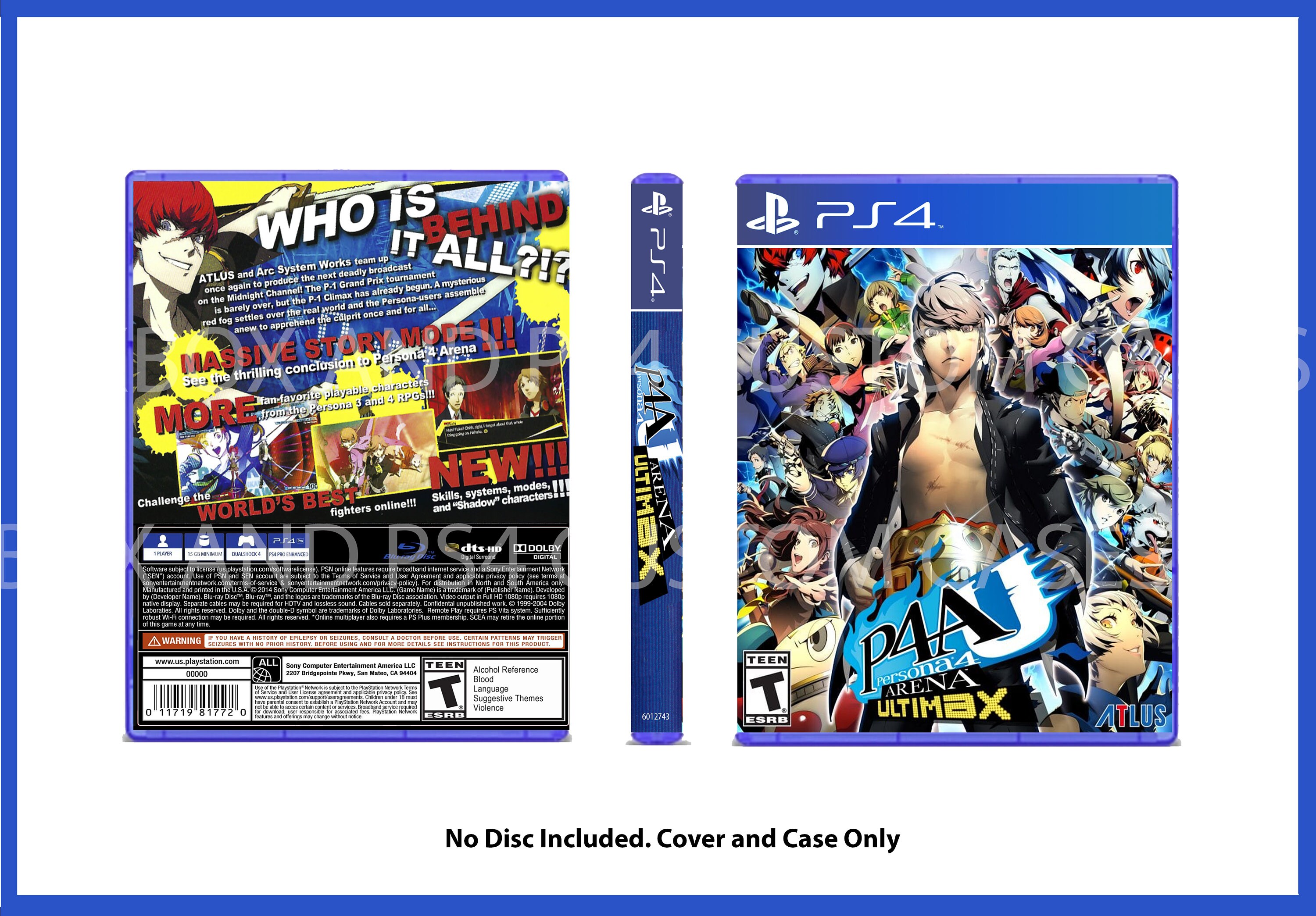 Persona 4 arena ultimax ps4 store