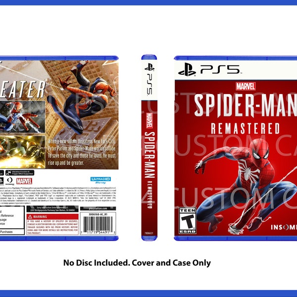 Shop Spiderman Ps5 Cover - Etsy