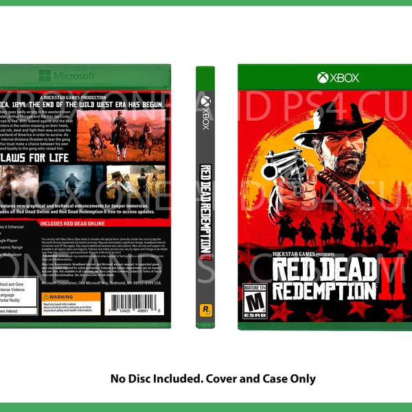 Red Dead Redemption 2 Case - Etsy