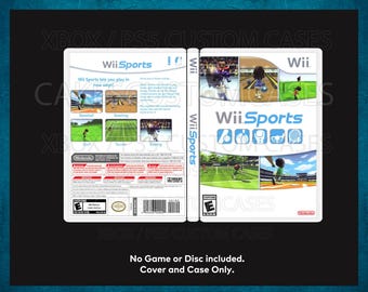Wii Sports - Nintendo Wii - Replacement Case - No Game - Etsy