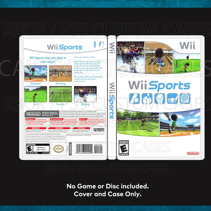 Wii Sports Game - Etsy