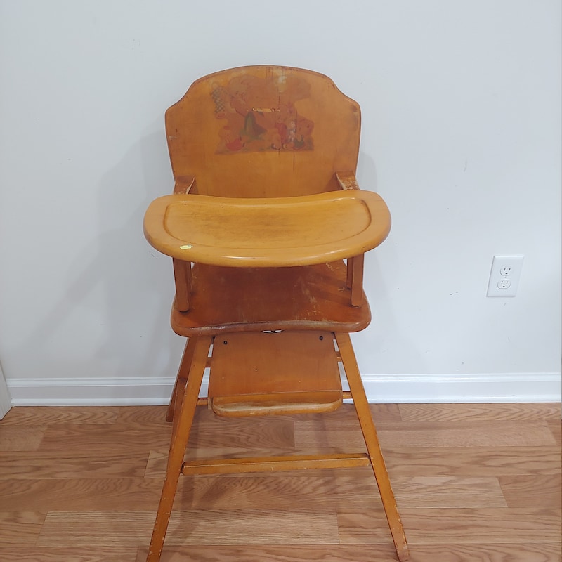 Vintage High Chair - Etsy