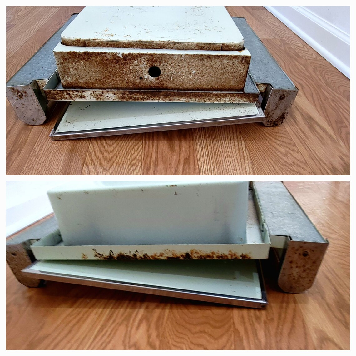 Vintage MCM Miami Carey Chrome Recessed Wall Mirror Medicine - Etsy