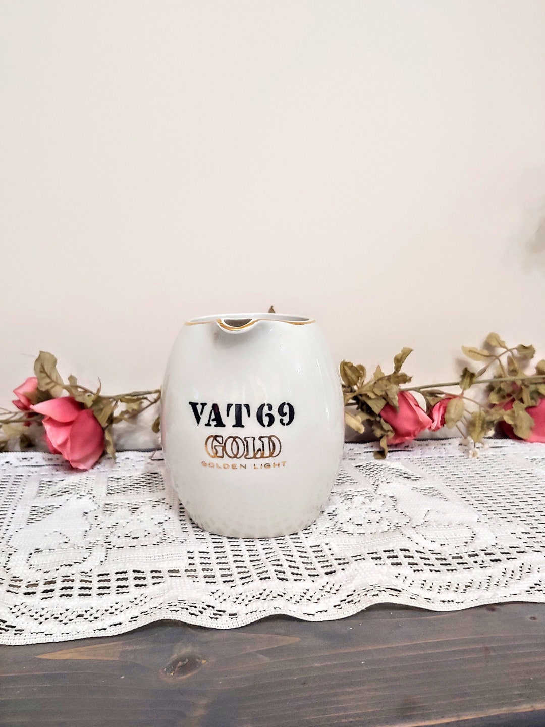 Vintage VAT 69 Gold Golden Light 100% Blended Scotch Whiskey 86 Proof ...