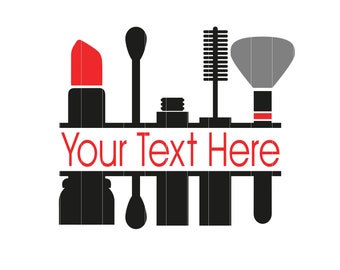 Makeup svg | Etsy