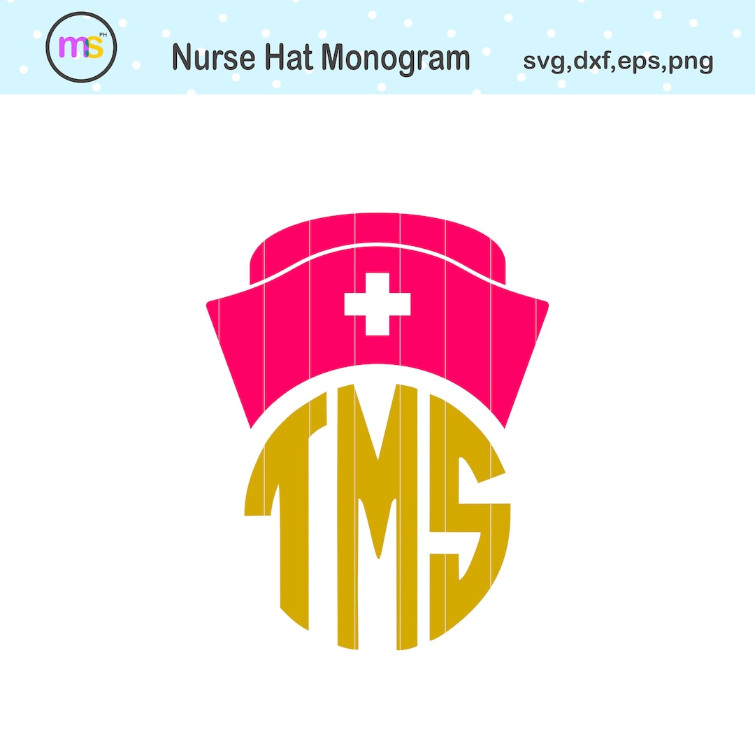 Nurse Hat Svg, Nurse Cap Svg, Nurse Svg, Medical Hat Svg, Nursing Cap ...