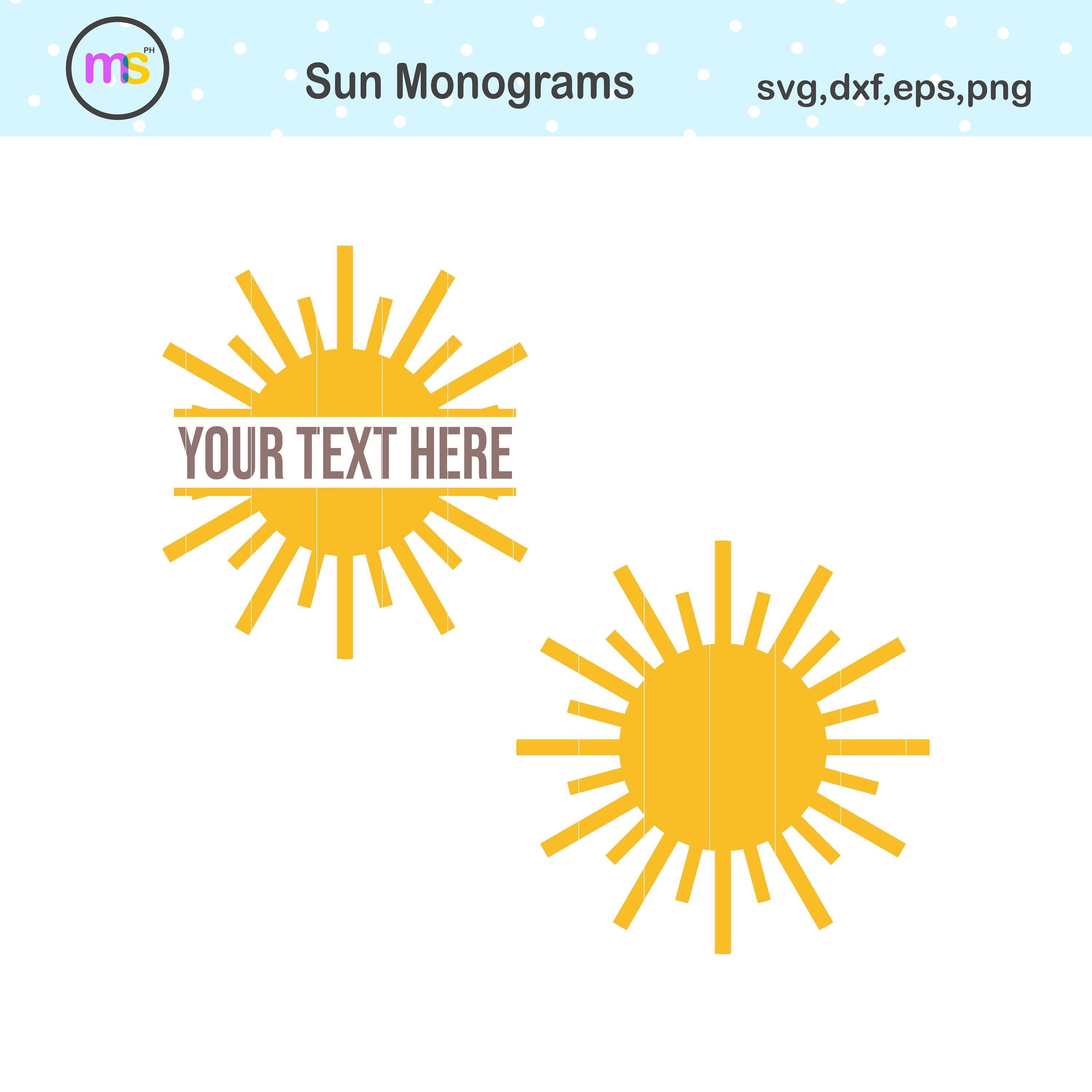 Paper, Party & Kids Scrapbooking sun png sun rays svg sunshine svg ...