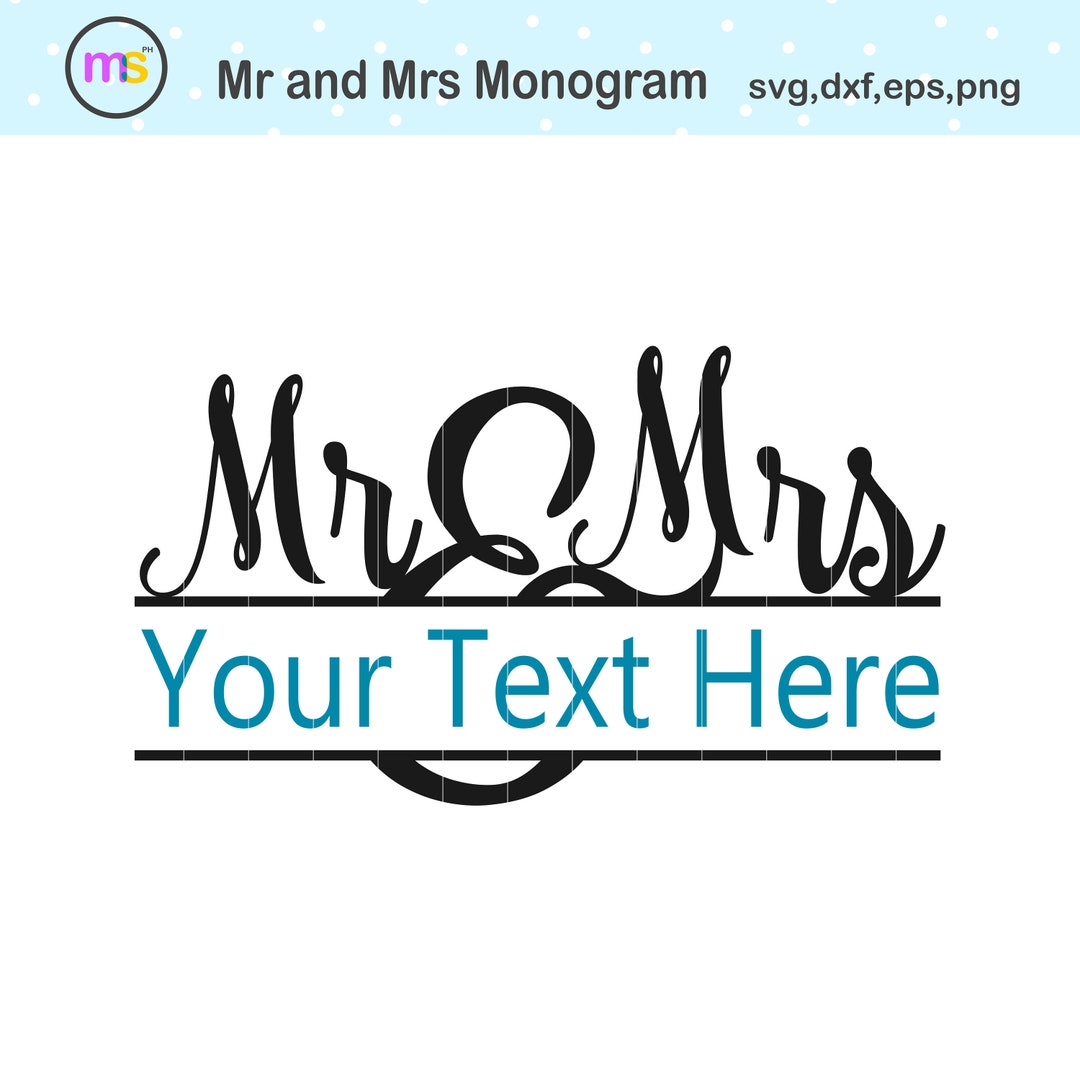 Wedding Clip Art Mr and Mrs Clip Art Mr and Mrs Svg Wedding - Etsy