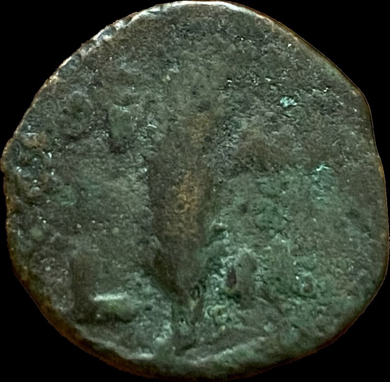 Biblical Widows Mite AD 24-25 Luke 21:1-4 Valerius Gratus Dated Year 11 ...