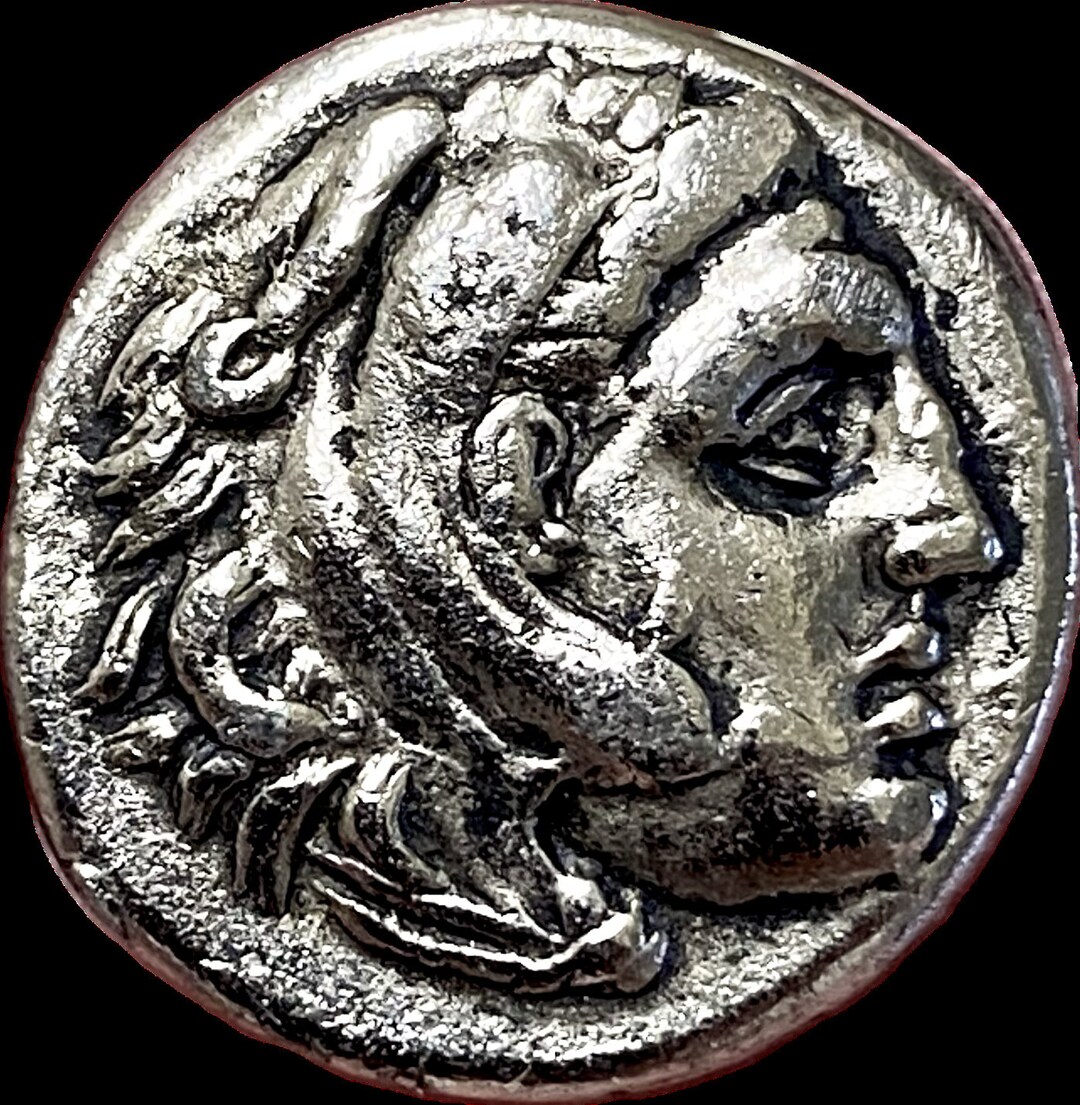 Alexander III the Great 336-323 BC Genuine Ancient Silver Drachm Rare ...
