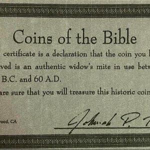 Biblical Valerius Gratus “widow’s Mite” Bronze Prutah Dated Year 11 (AD ...