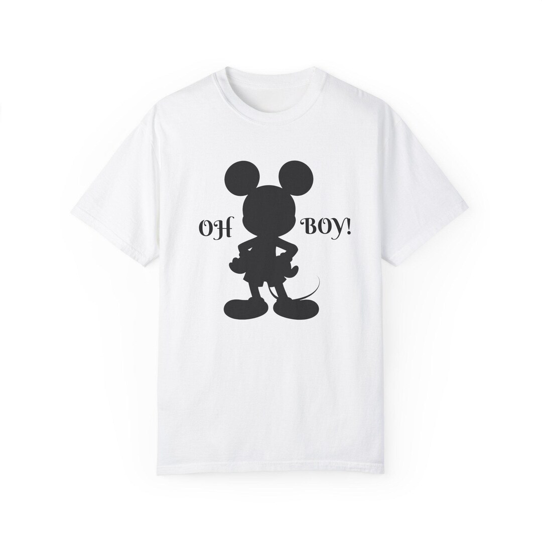 Mickey Oh Boy T-shirt - Etsy