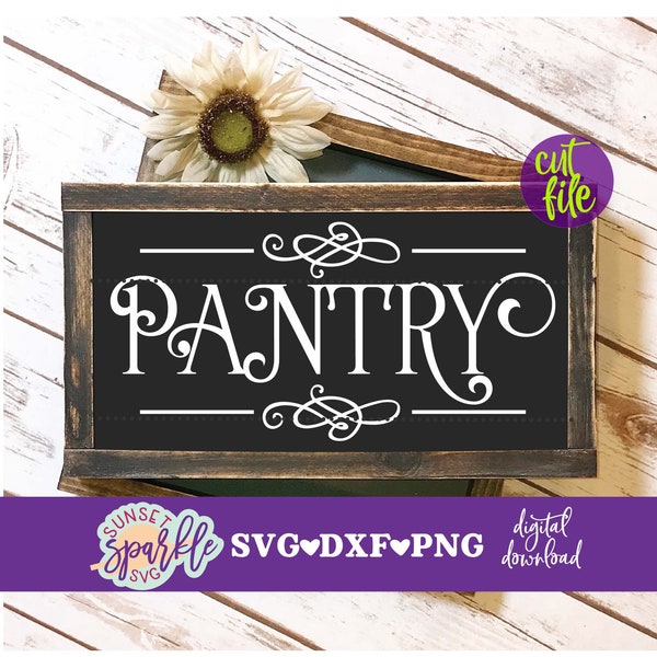 Pantry Svg - Etsy