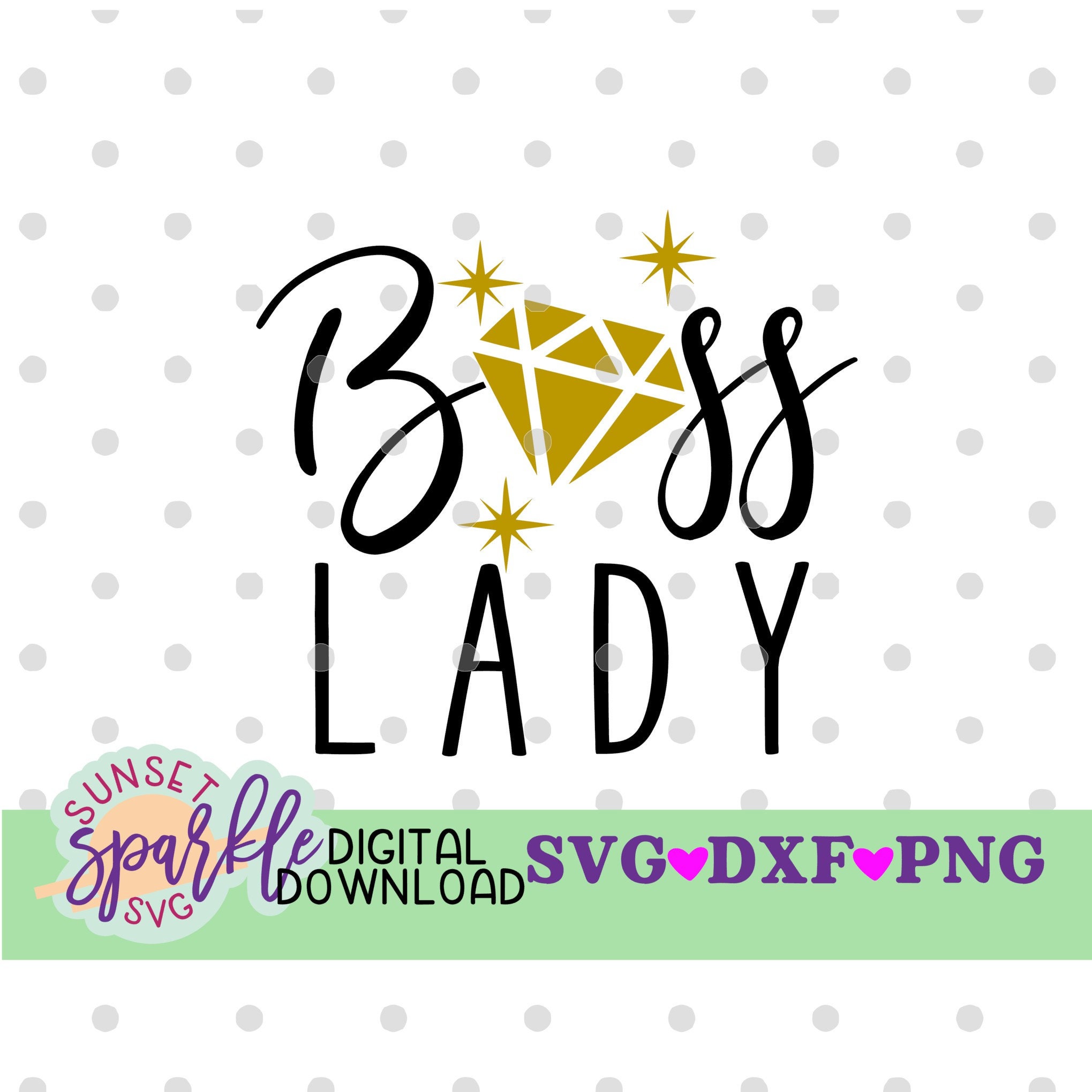 Boss Svg Lady Boss Svg Boss Lady Svg Wife Mom Boss Svg for - Etsy