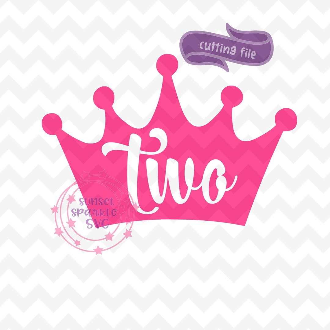 2nd Birthday Svg, Two Svg, Dxf, Png, Instant Download, 2 Svg, Birthday ...