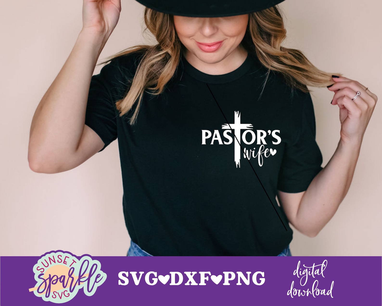 Pastor's Wife Svg, Pastor Svg, Pastor Shirt Design Svg, Dxf, Png File ...