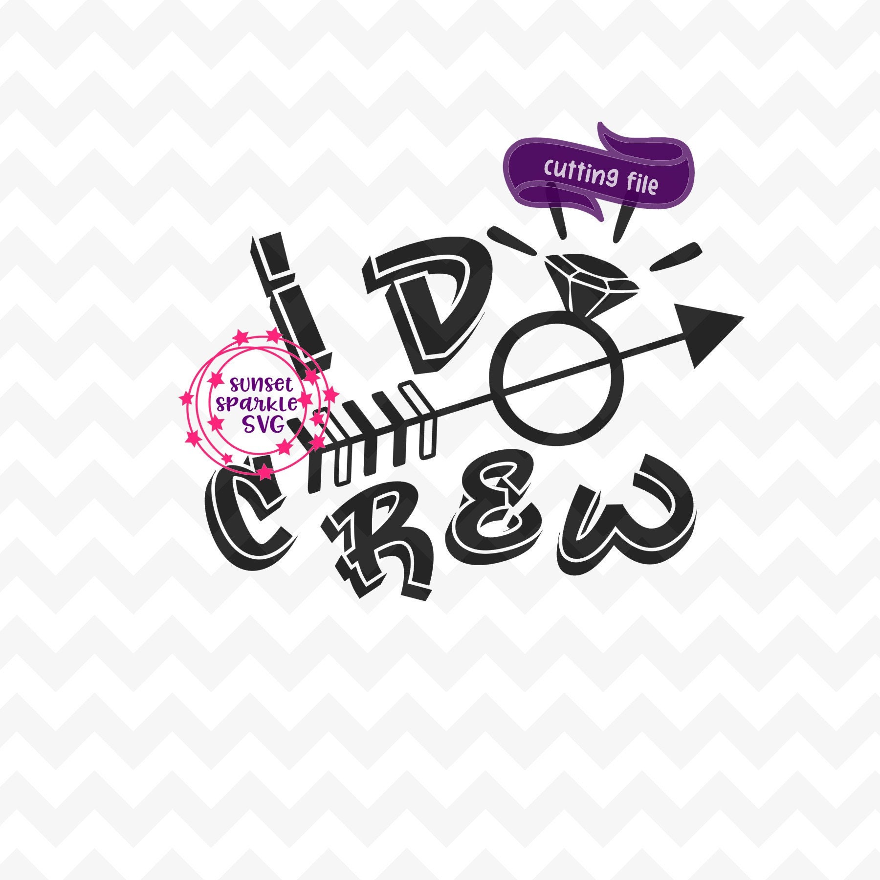I Do Crew Svg, Wedding Entourage Svg, Wedding Svg, Bride Squad Svg, Svg ...