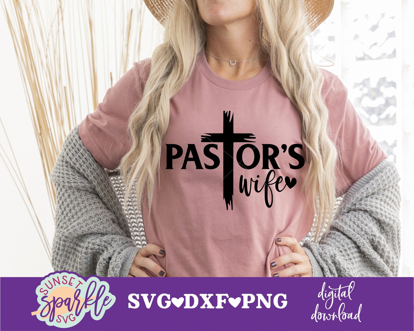 Pastor's Wife Svg, Pastor Svg, Pastor Shirt Design Svg, Dxf, Png File ...