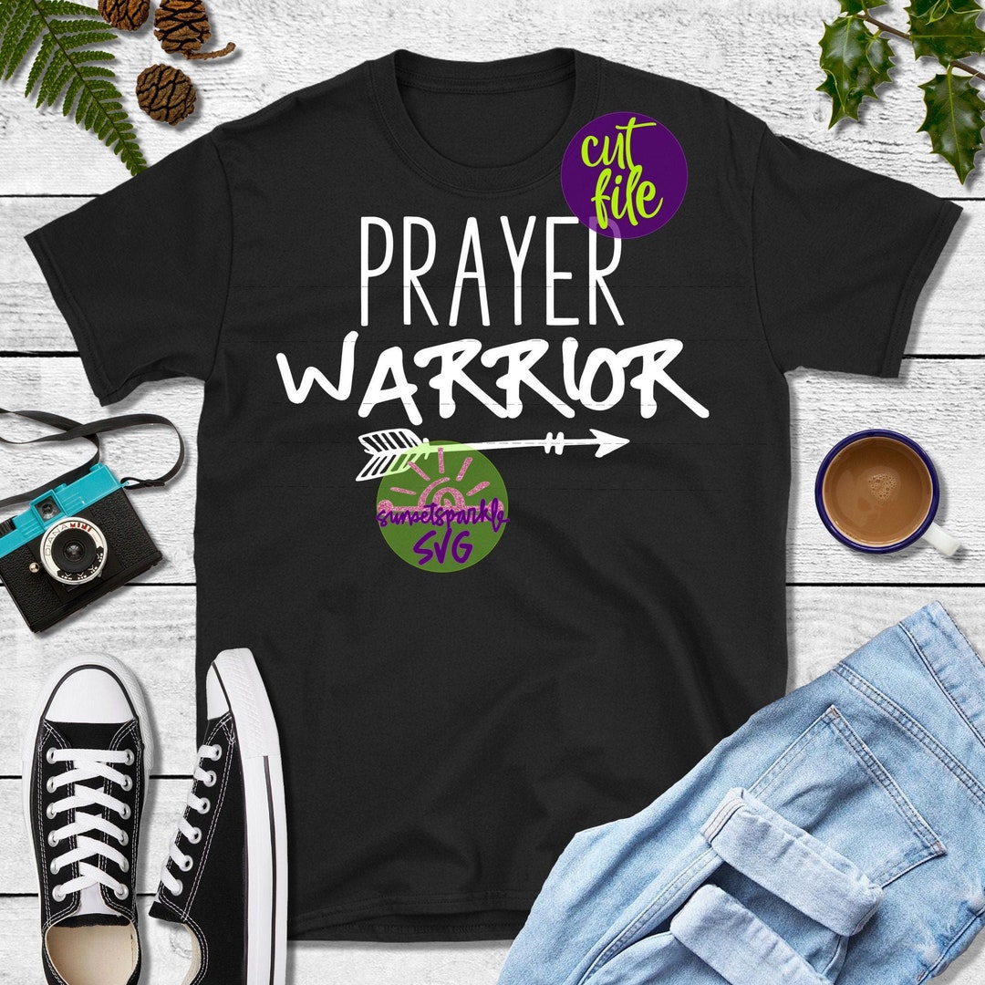 Prayer Warrior Svg, Christian Svg, Dxf, Png, Spiritual Svg for Cricut ...
