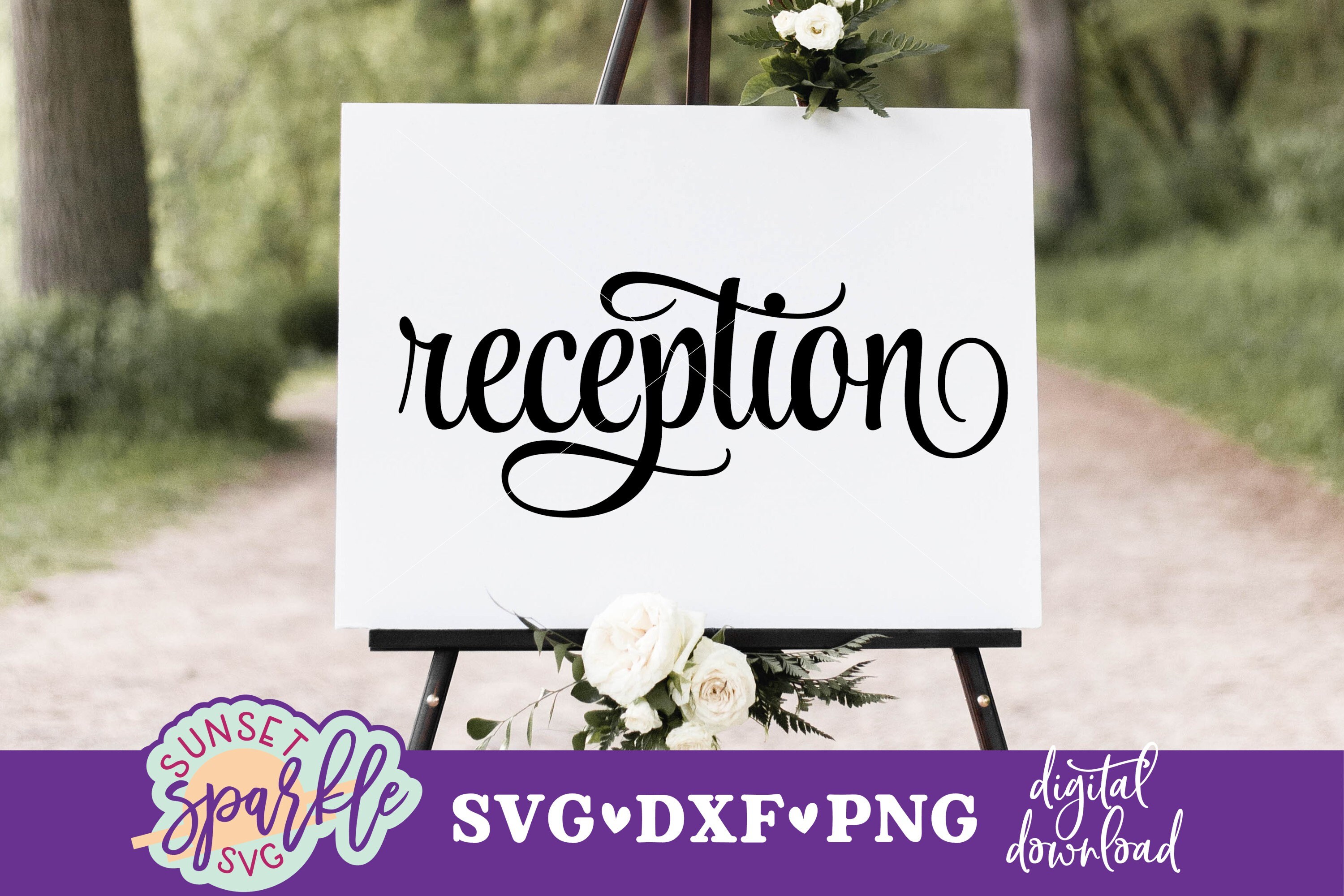 Reception Svg Welcome to Our Wedding Svg Wedding Svg Dxf - Etsy Canada