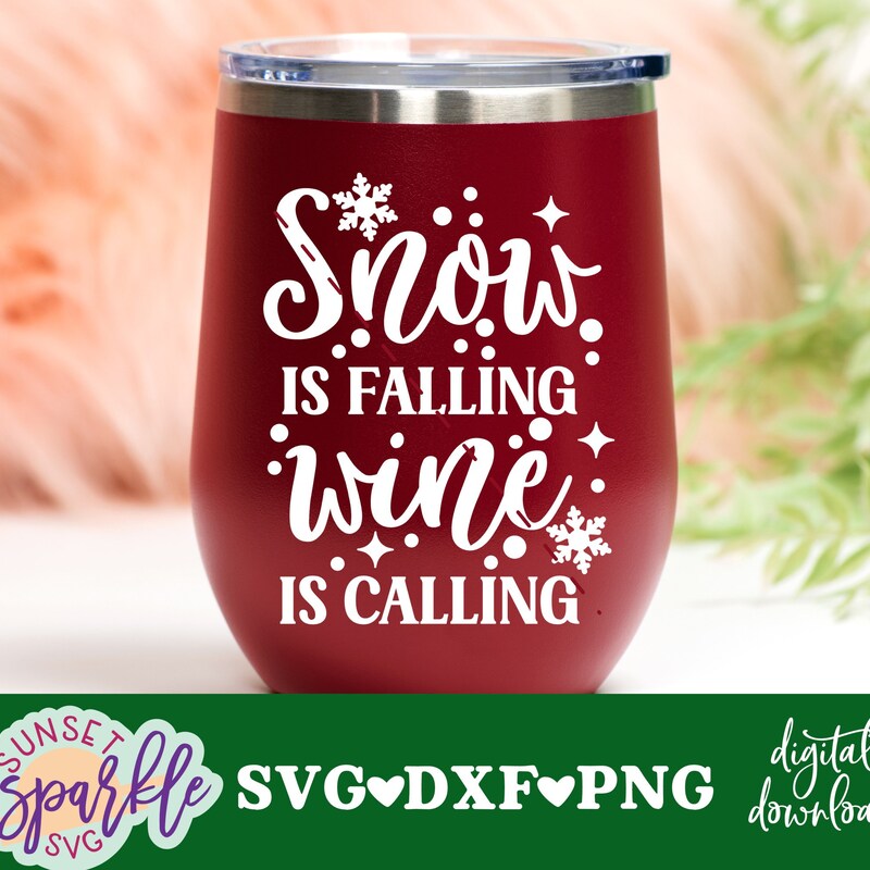 Falling Snow Svg - Etsy