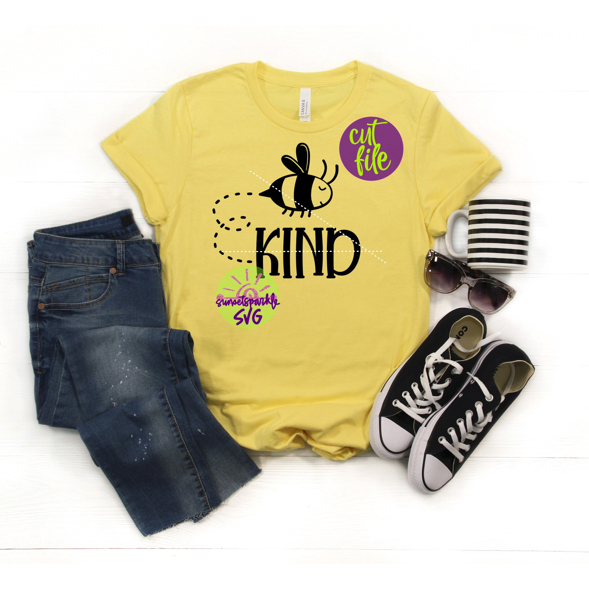 School Svg Bee Kind Svg Be Kind Svg Kind Svg Dxf Png | Etsy