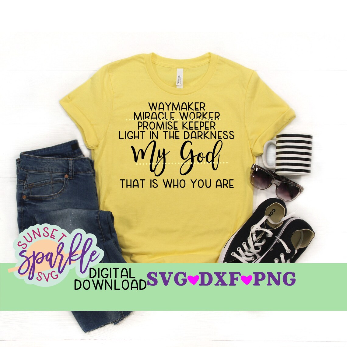 Waymaker Svg Christian Svg Dxf Png File Religious Svg | Etsy Canada