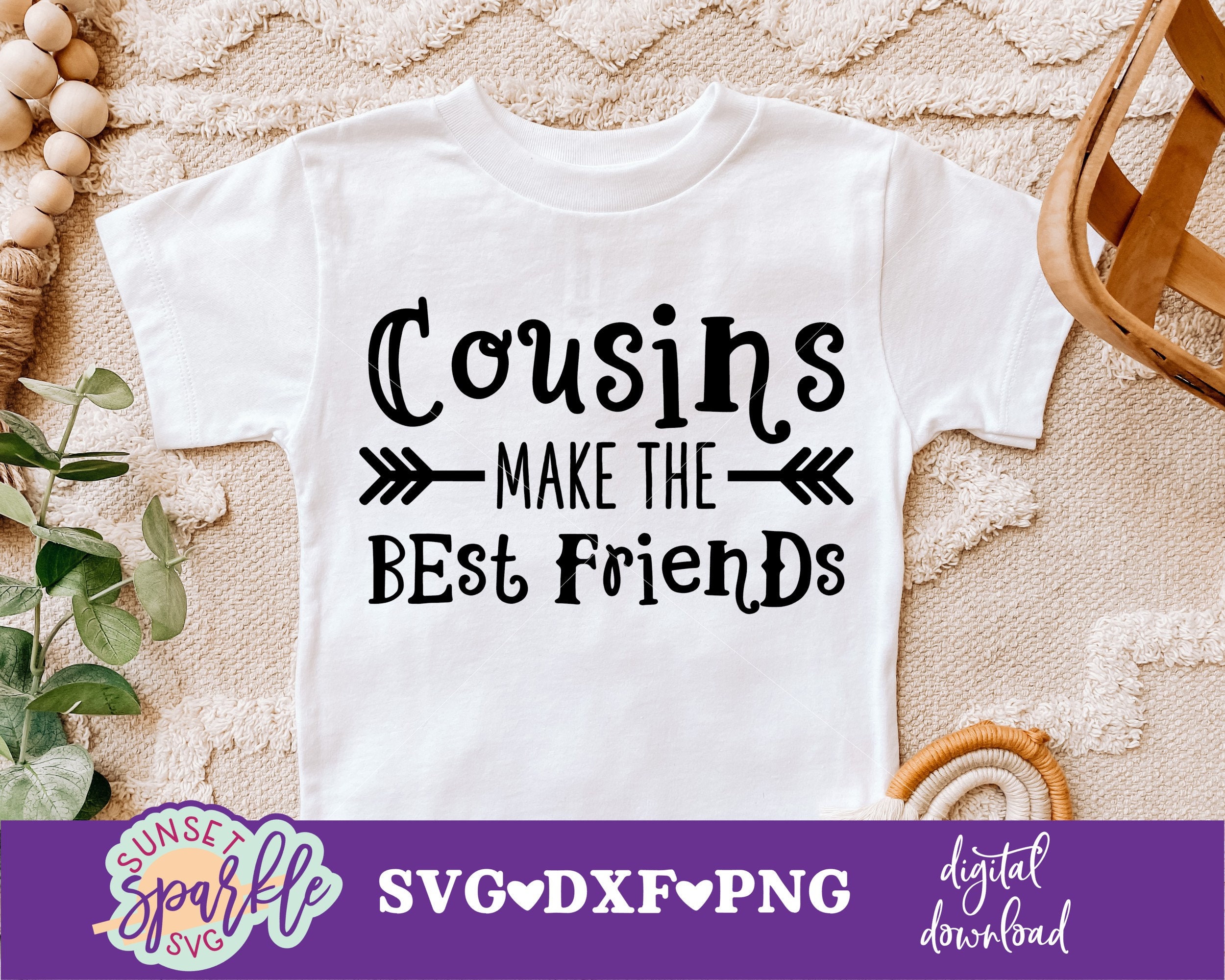 Cousins make the Best Friends svg Cousins svg dxf png | Etsy
