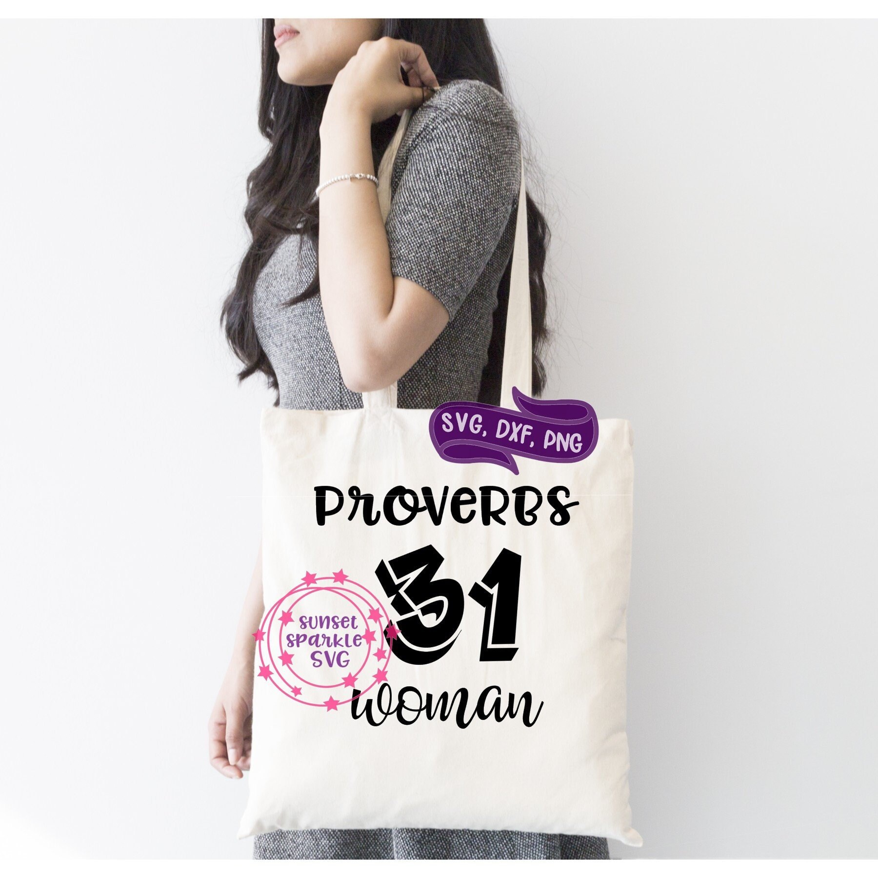 Proverbs 31 Woman Svg Bible Verse Svg Dxf Png Instant - Etsy