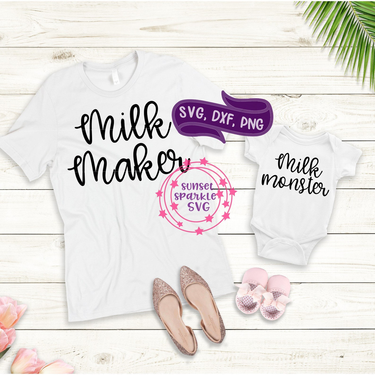 Mom and Daughter Svg, Milk Maker Svg, Mom Svg, Dxf, Png, Instant ...