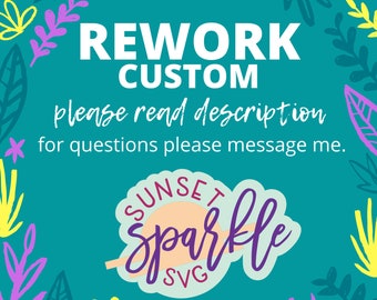 Rework Card - Etsy