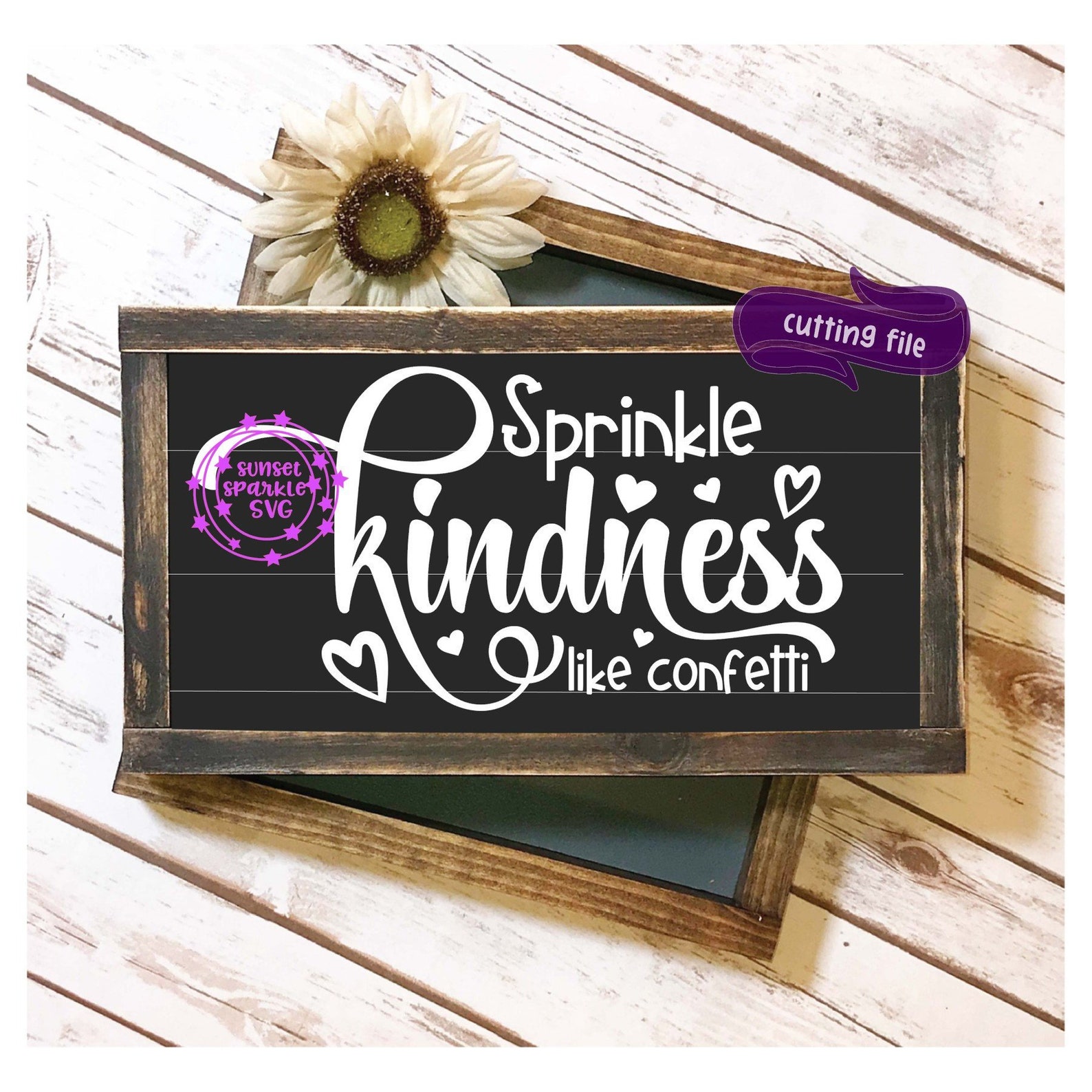 Sprinkle Kindness Like Confetti Svg, Family Svg, Dxf, Png, Instant ...