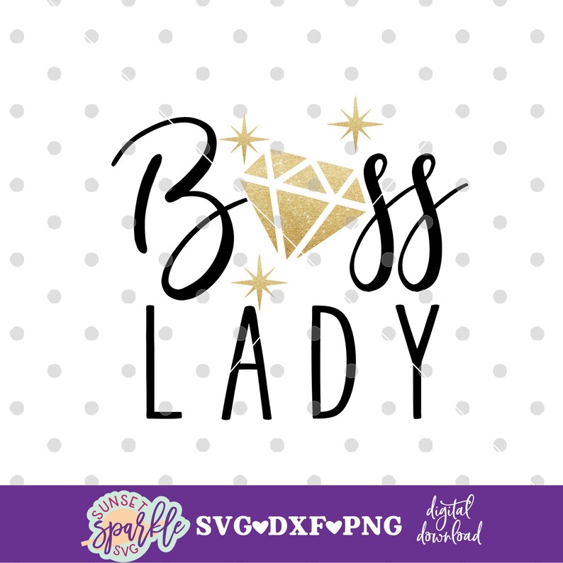 Boss Svg Lady Boss Svg Boss Lady Svg Wife Mom Boss Svg for - Etsy