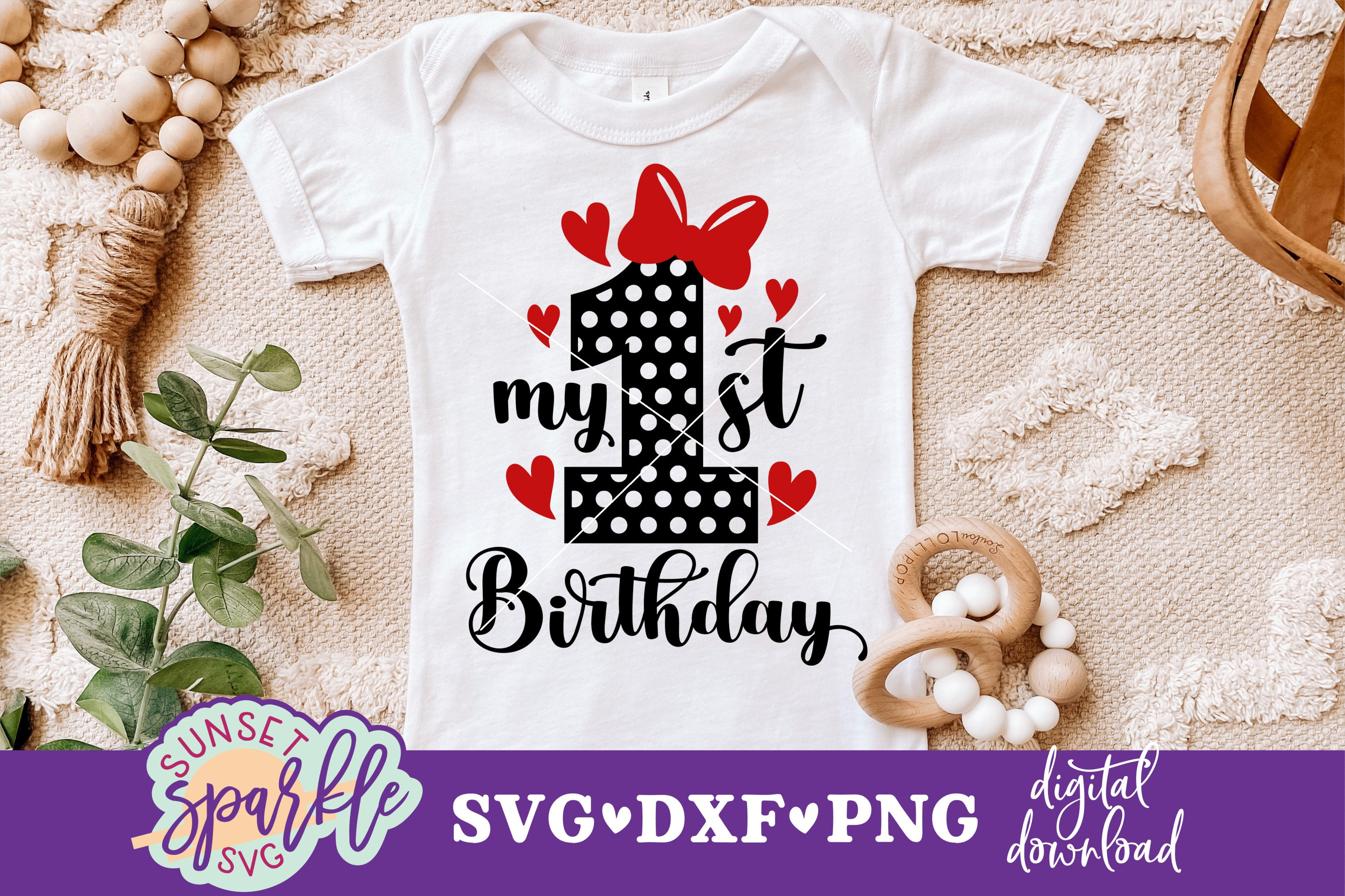 My 1st Birthday Svg First Birthday Svg 1st Bday Svg Polka - Etsy