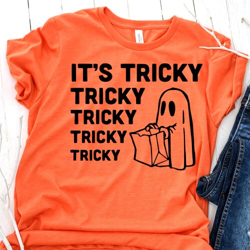 It's Tricky Shirt It's Tricky Tee Trick or Treat - Etsy