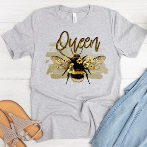 Queen Bee Shirt, Queen Bee Tee, Bee Tshirt, Save the Bees, Bee Lover ...