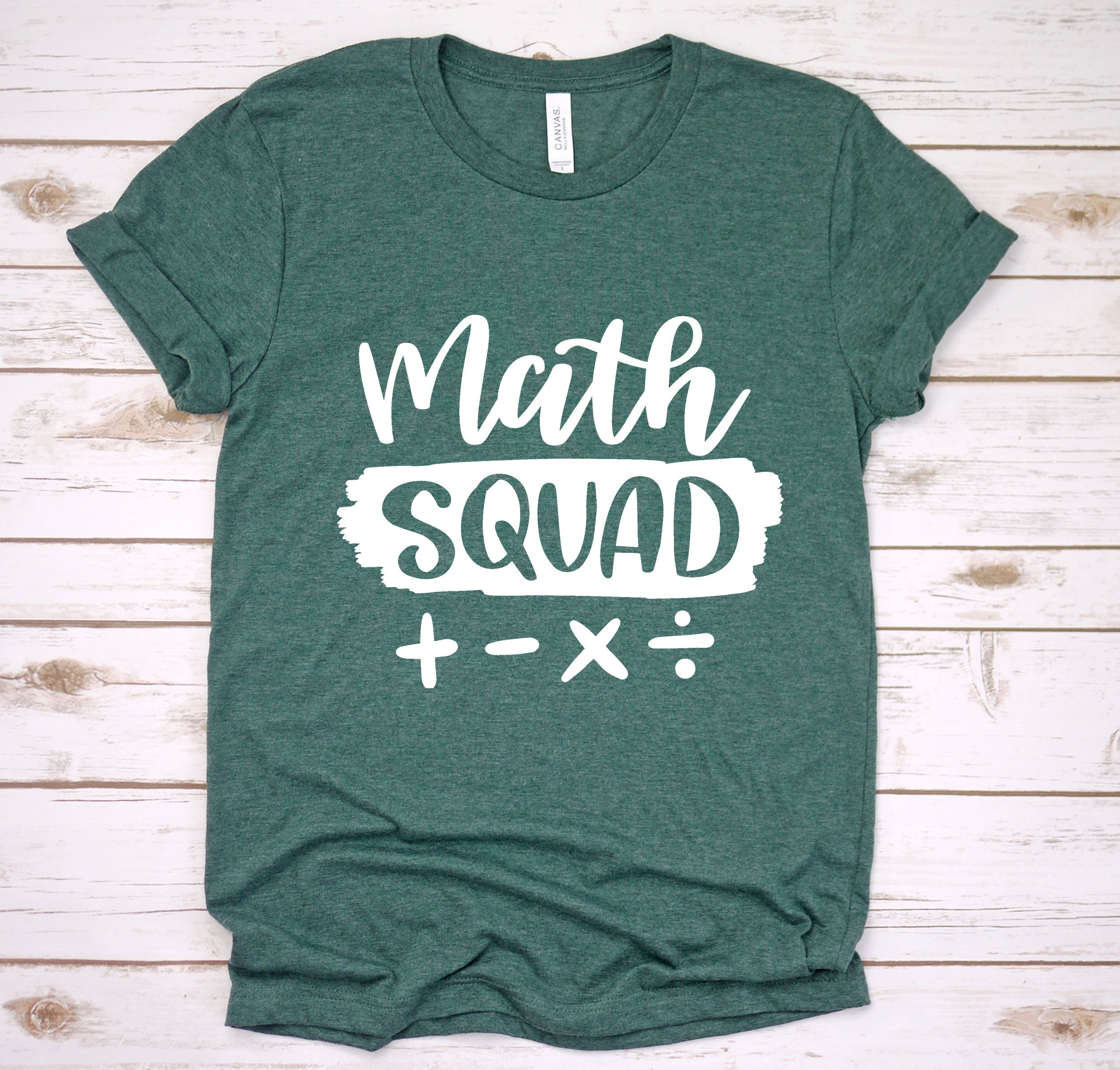 Math Squad Shirt Math Teacher Shirt Mathematics Math Team - Etsy
