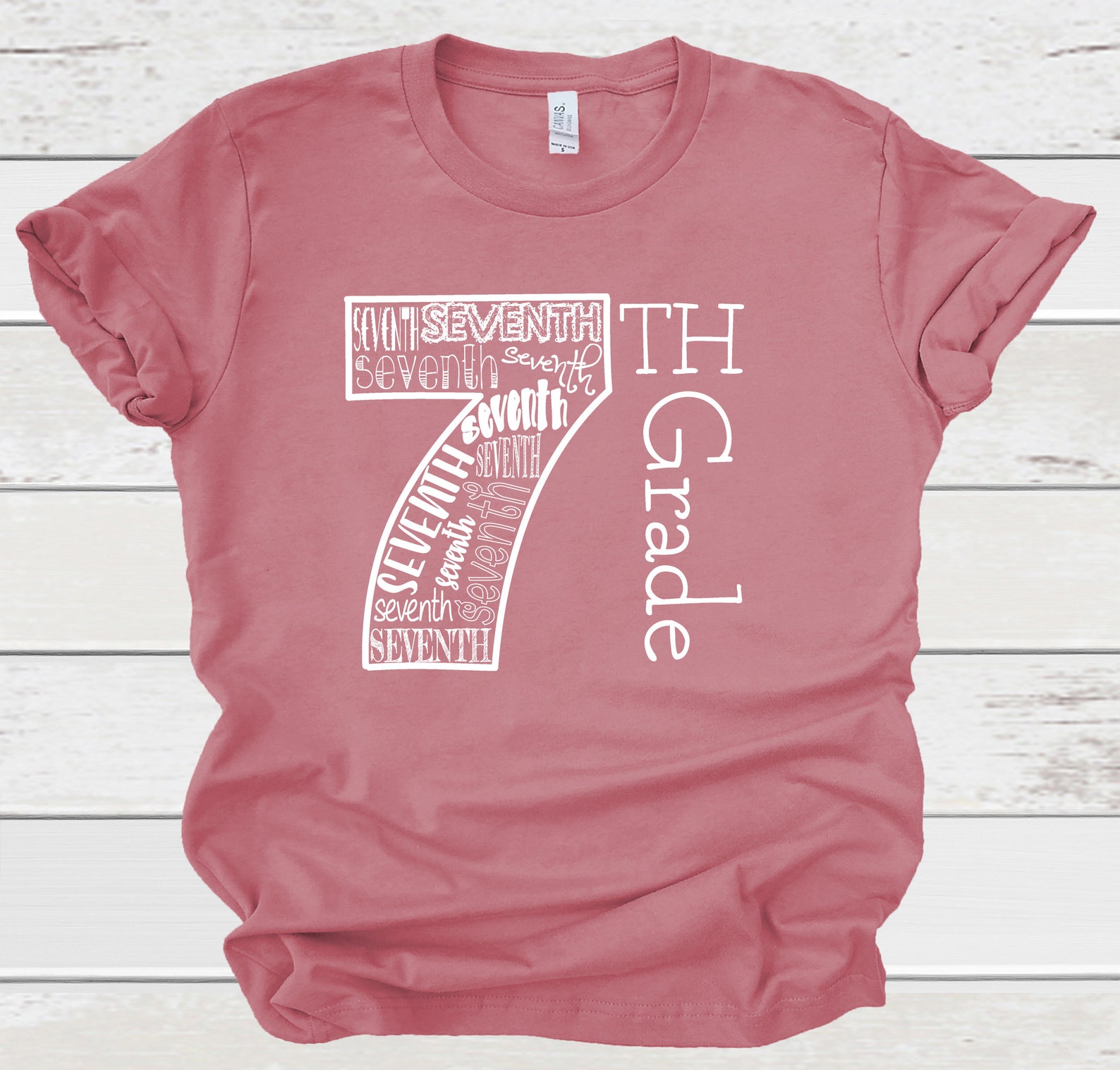 Seventh Grade Shirt ,seventh Grade Teacher Shirt, 7th Grade Shirt ...