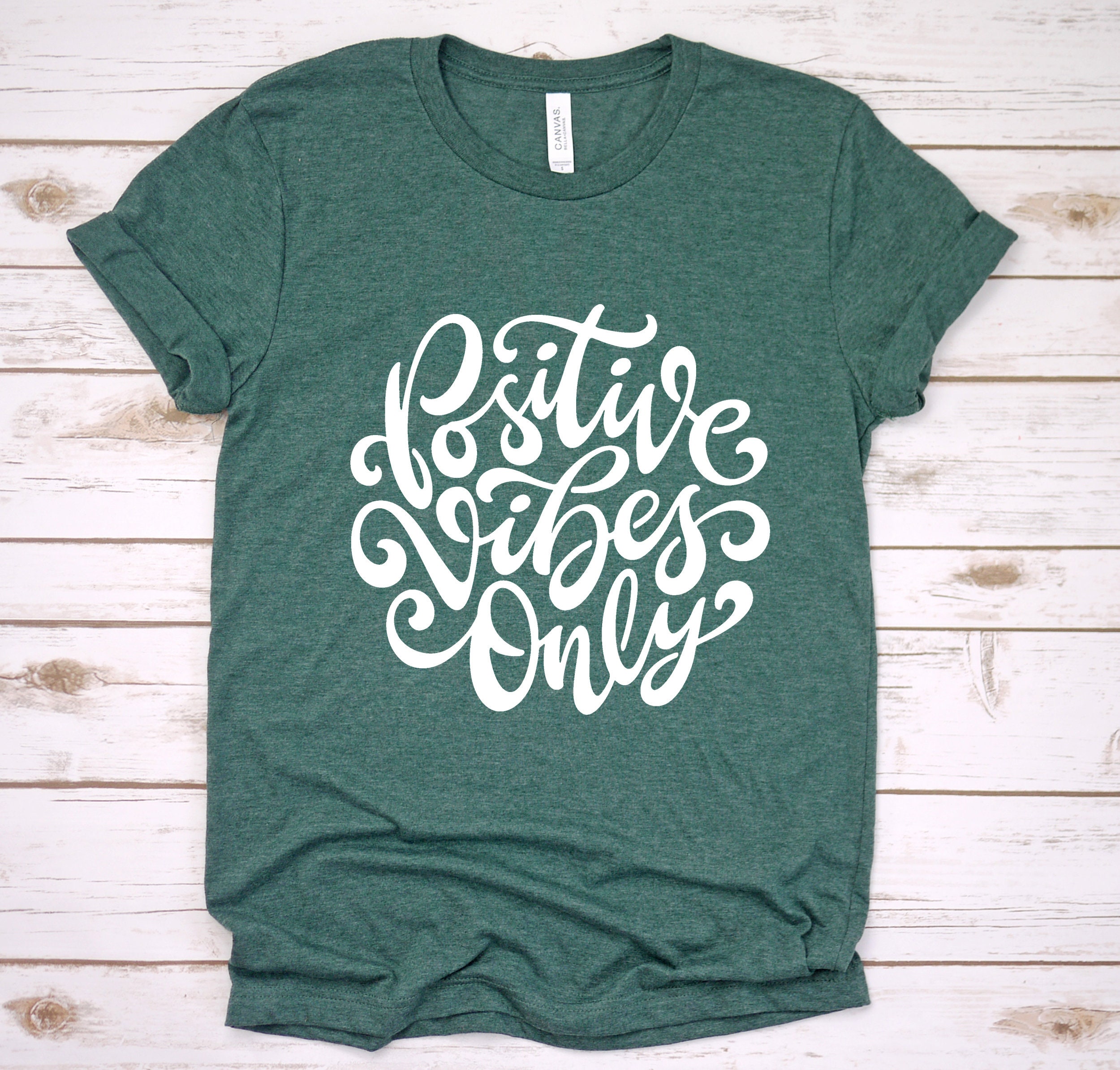 Positive Vibes Only Shirt, Motivational Shirt, IVF Positive Vibes Shirt ...