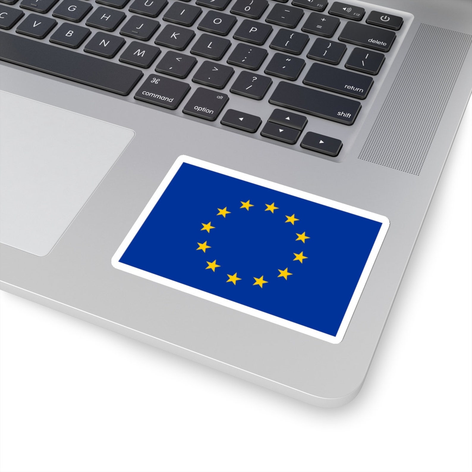 Eu/european Union Flag Sticker for Windows, Lunch Boxes, Laptops, Cases ...