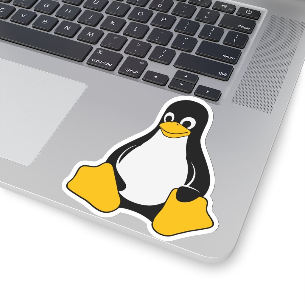 Tux Linux Penguin Sticker for Windows, Lunch Boxes, Laptops, Cases ...
