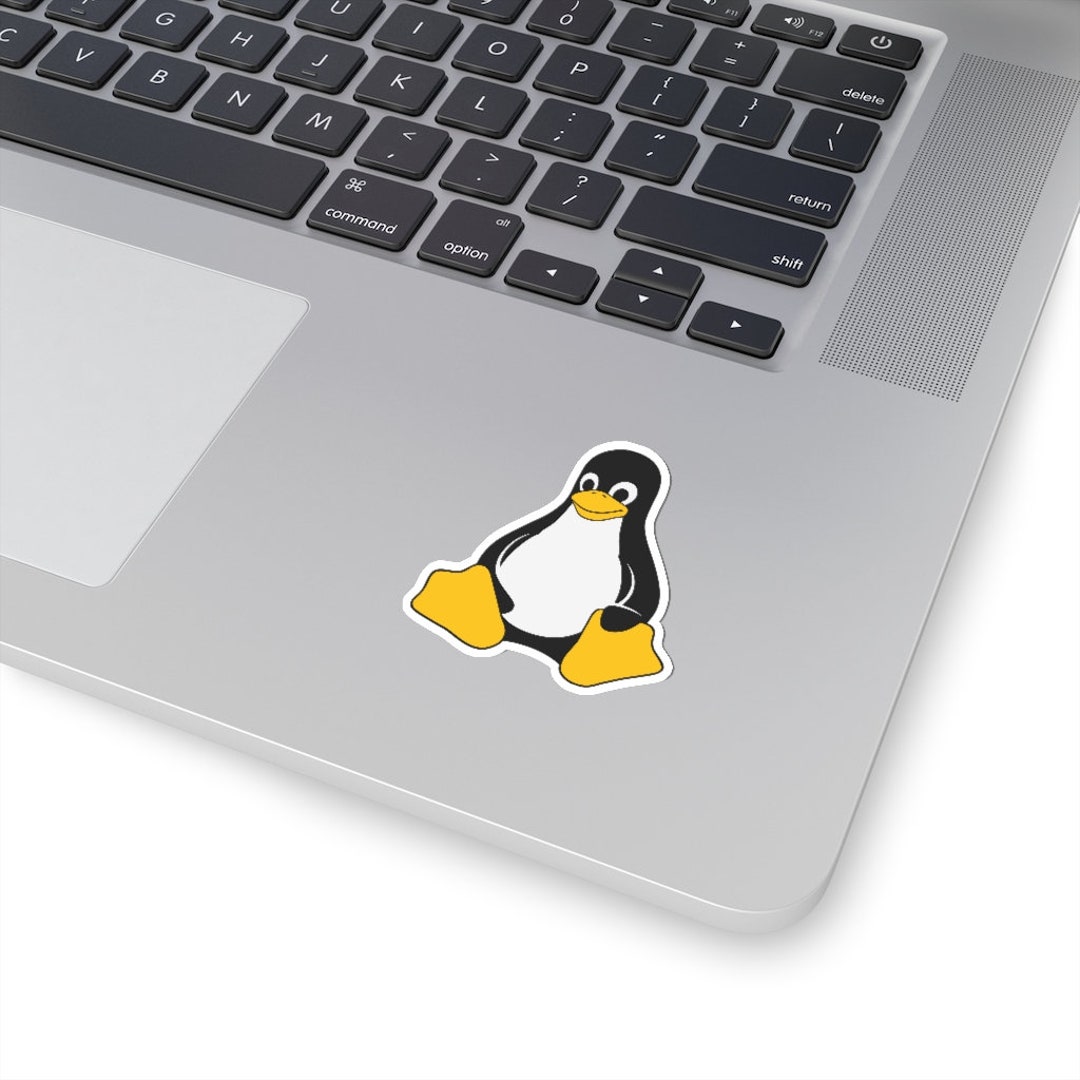 Tux Linux Penguin Sticker for Windows, Lunch Boxes, Laptops, Cases ...